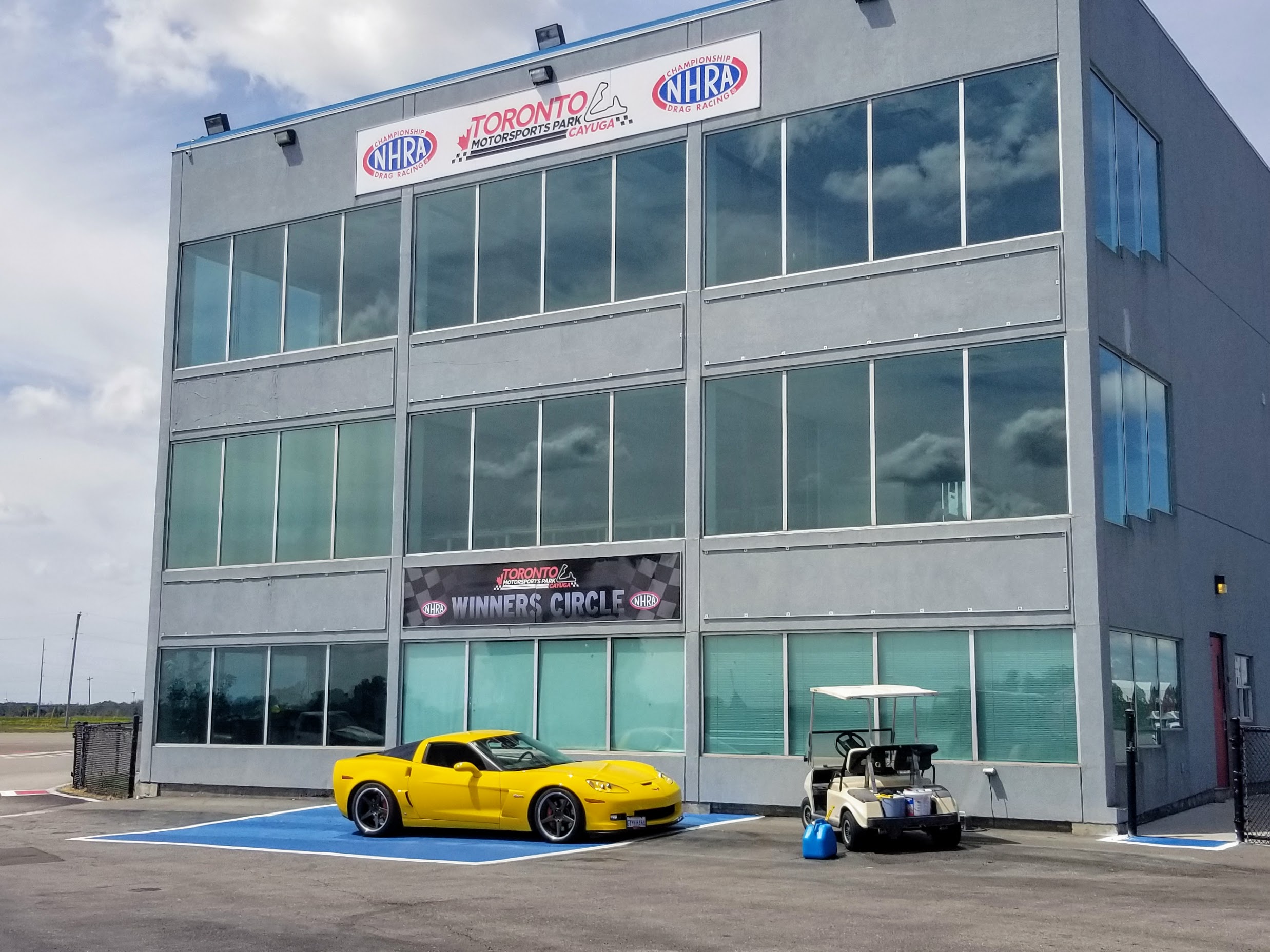 Driving a Ferrari at Toronto Motorsports Park – DEMARAS RACING