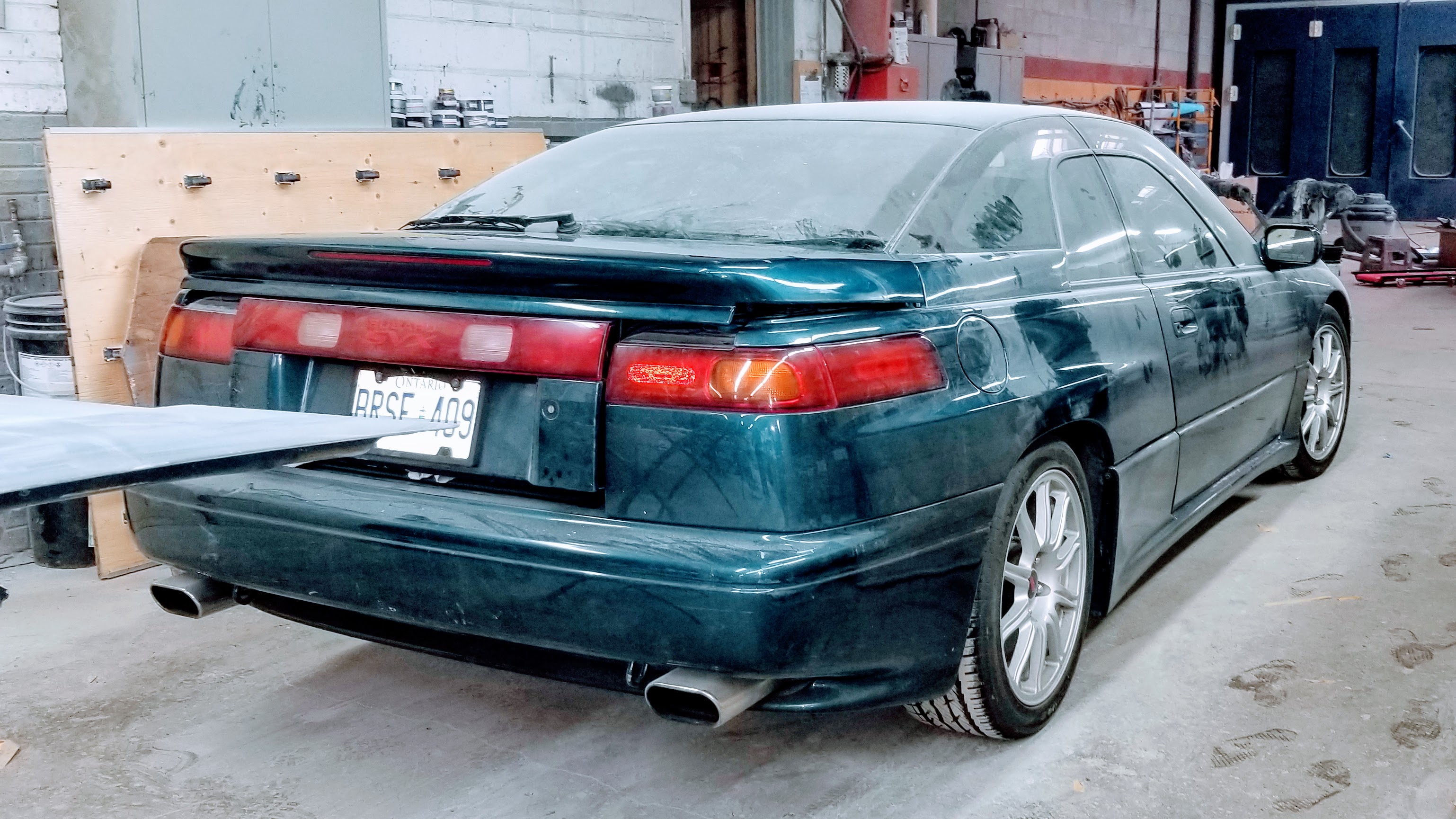Restoring the SVX – DEMARAS RACING