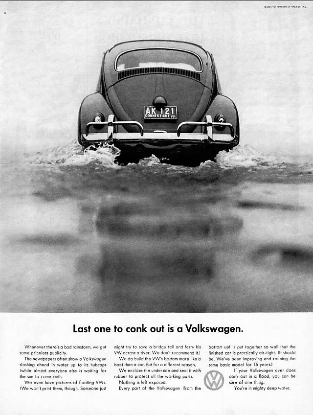 VW Ads of the 60’s – DEMARAS RACING