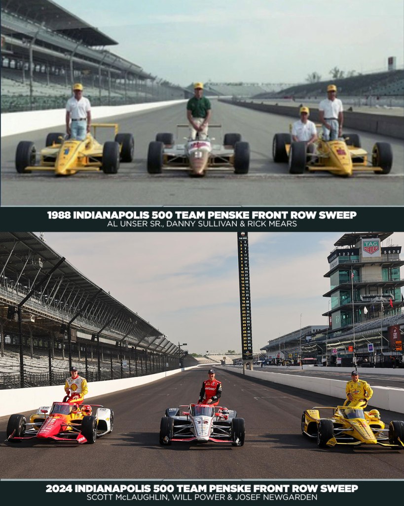 Indy 500: Front Row Sweep – DEMARAS RACING