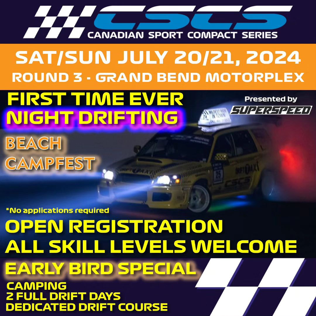 CSCS Round 3: Grand Bend – DEMARAS RACING